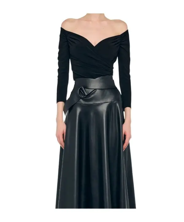 Norma Kamali Sweetheart Neckline Bodysuit