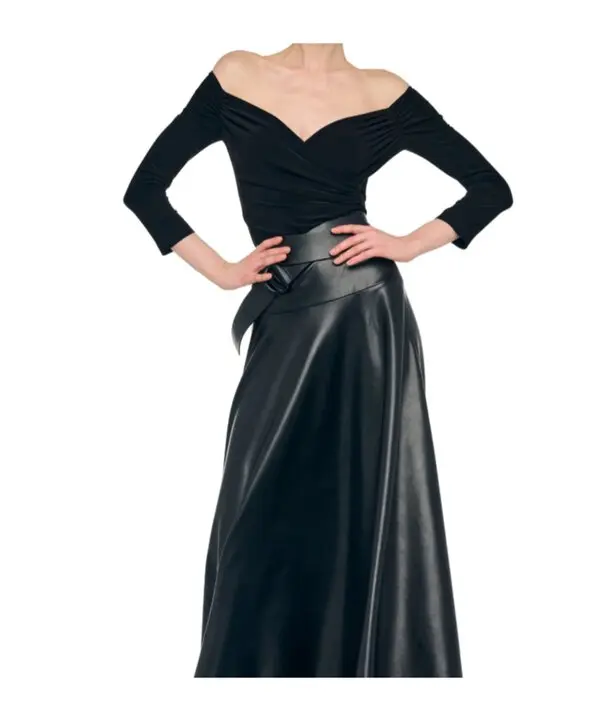 Norma Kamali Sweetheart Neckline Bodysuit