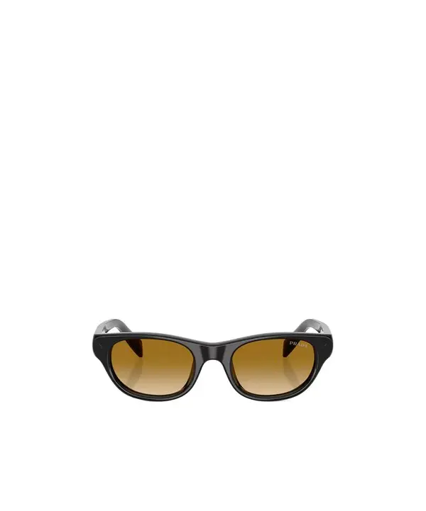 Prada Oval Frame Sunglasses - Multicolor