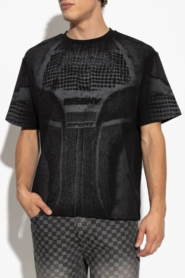 MISBHV Textured-print T-shirt