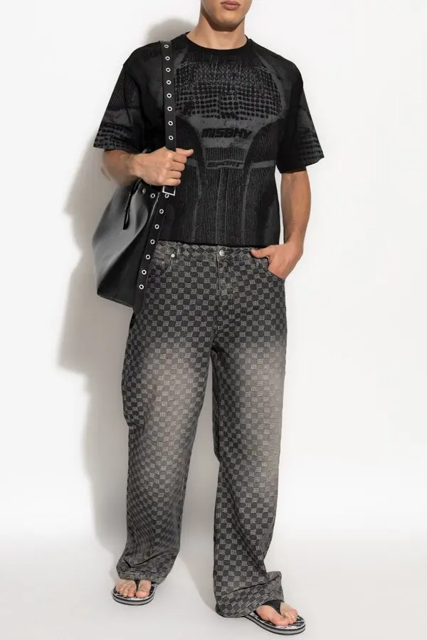 MISBHV Textured-print T-shirt