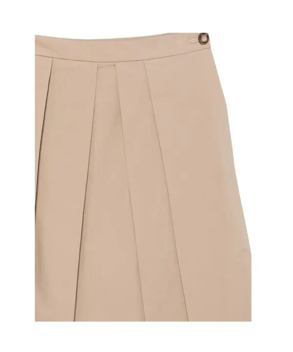 Emporio Armani Pleated Midi Skirt