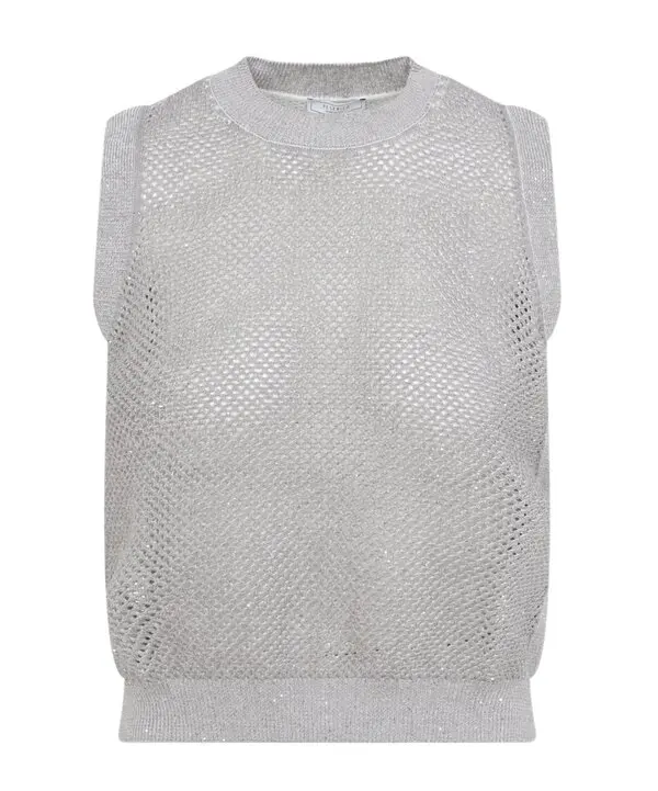 Peserico Open-knit Vest
