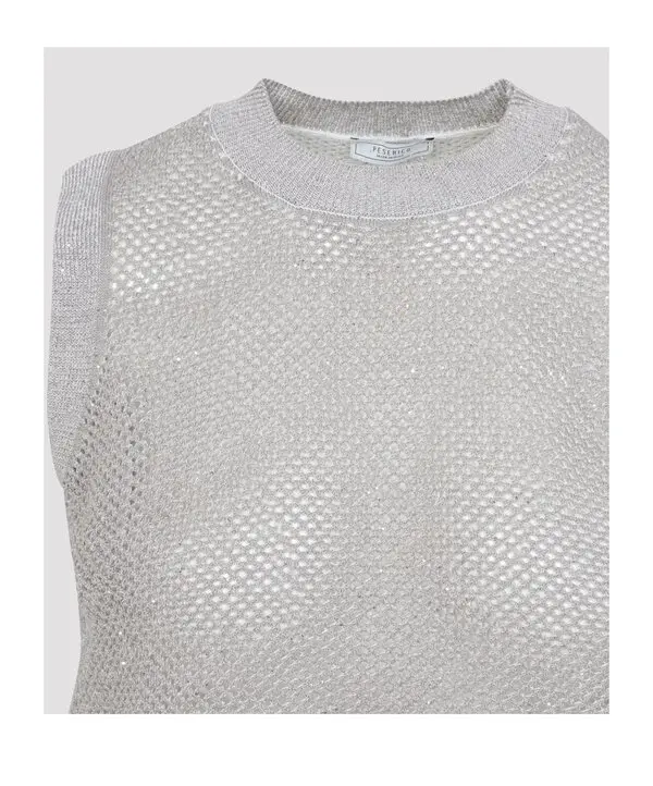 Peserico Open-knit Vest