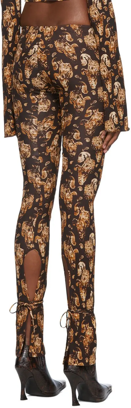 KNWLS All-over Print Trousers - Multi-color
