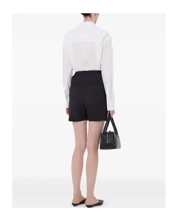 Loulou De Saison Ivan Baggy Shorts - Black