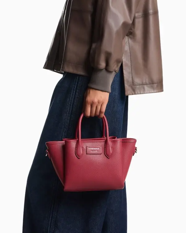 Emporio Armani Logo Top Handle Bag