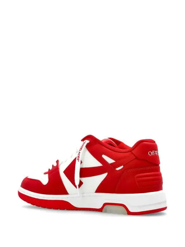 Off-White Out Of Office" Sneakers - Red