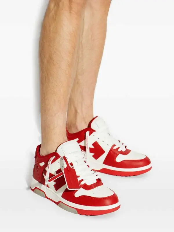 Off-White Out Of Office" Sneakers - Red