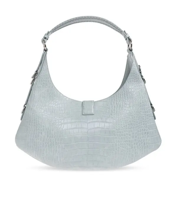 GANNI Embossed Leather Tote Bag