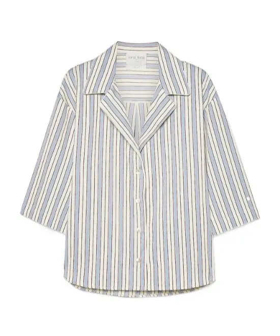 FORTE_FORTE Striped Shirt