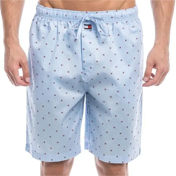 Tommy Hilfiger Logo Detail Shorts - Blue