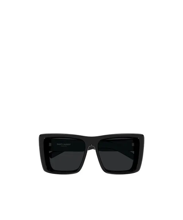 Saint Laurent Howl Oversized Frame Sunglasses - Black