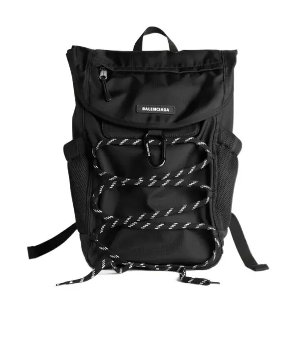 Balenciaga Hike Backpack - Black/white