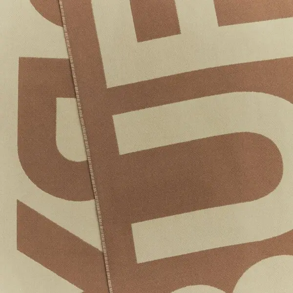 Burberry Two-toned Logo Intarsia Scarf