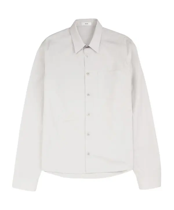 RIER Long-sleeved Shirt - Light Gray