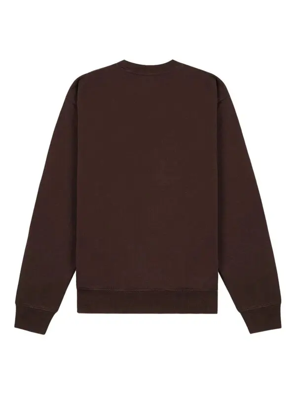 SPORTY  RICH Sporty & Rich Crewneck Sweatshirt With Logo Pattern