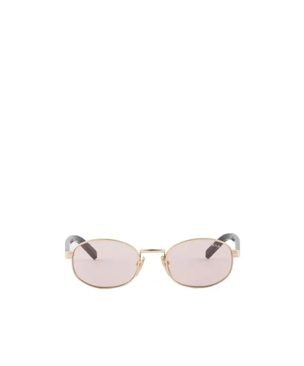 Prada Oval Metal Sunglasses - Pink