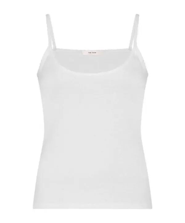 THE ROW Denzel Tank Top - White