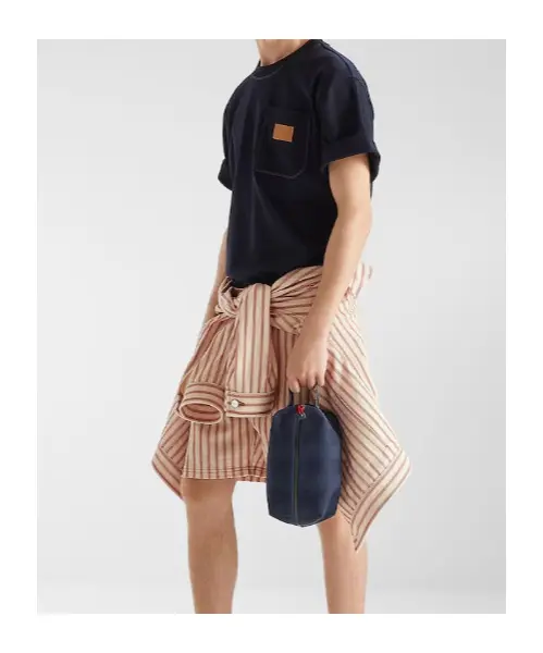 Fendi Logo Patch Crewneck T-shirt