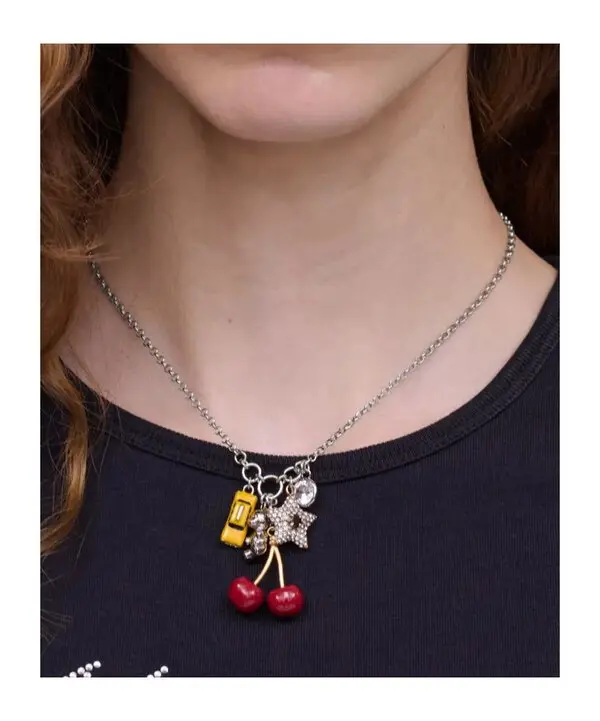 Marc Jacobs Charm Necklace - White