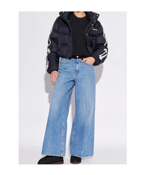 Maison Kitsuné Crew Neck Long Sleeve Top