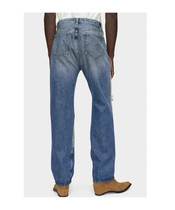 MAISON MARGIELA Patched Panel Straight Leg Jeans