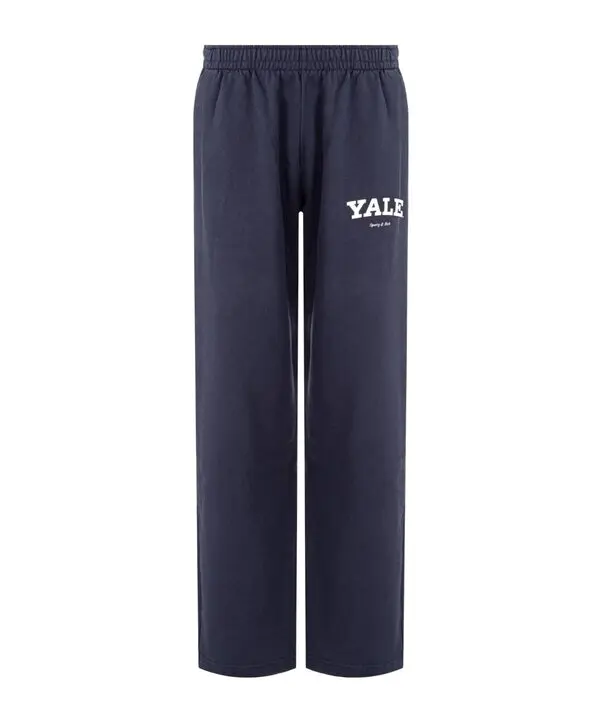 SPORTY  RICH Sporty & Rich Elastic Waist Sports Pants