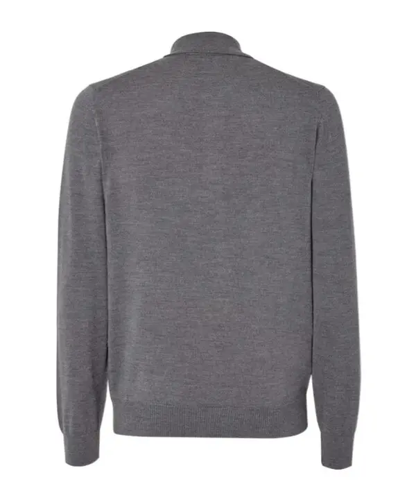 Fendi Long-sleeve Polo Shirt - Grey