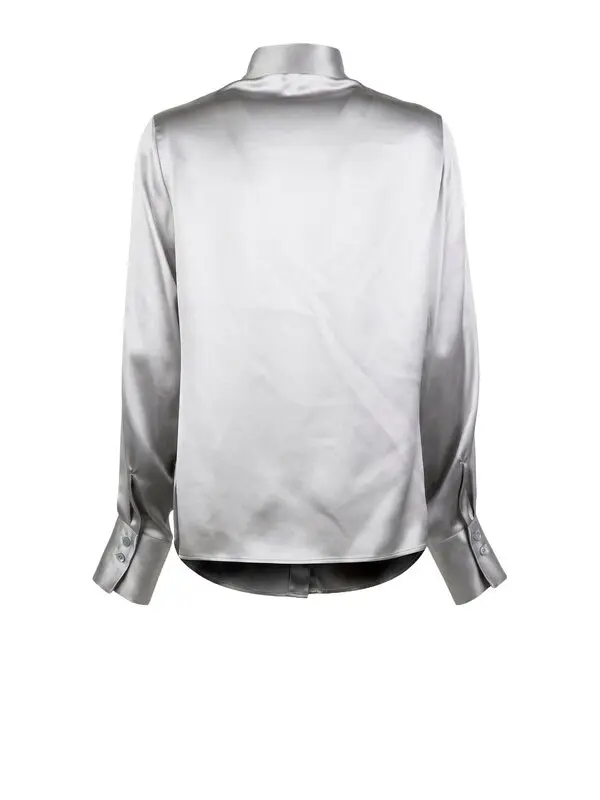 Eleventy Buttoned Shirt With Lapel Collar