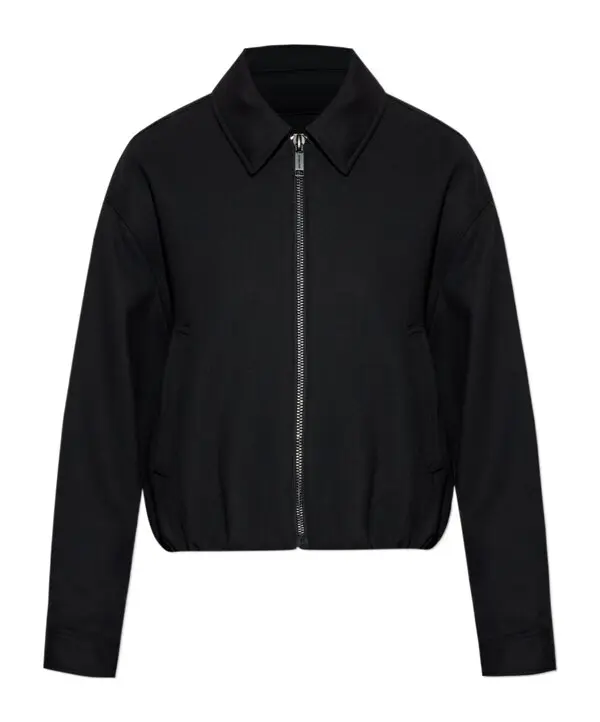 Michael Kors Twill Bomber Jacket