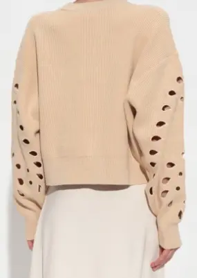 Ulla Johnson Vanessa Cutout Knitwear - Nude