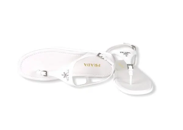 Prada Logo Sandals