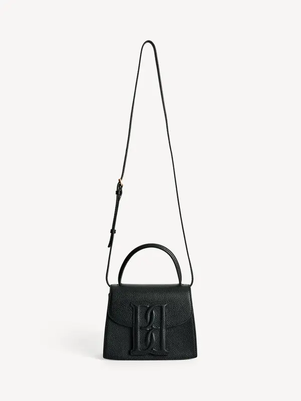 BY MALENE BIRGER Ramil Logo-embossed Top-handle Cross Body Bag - Black