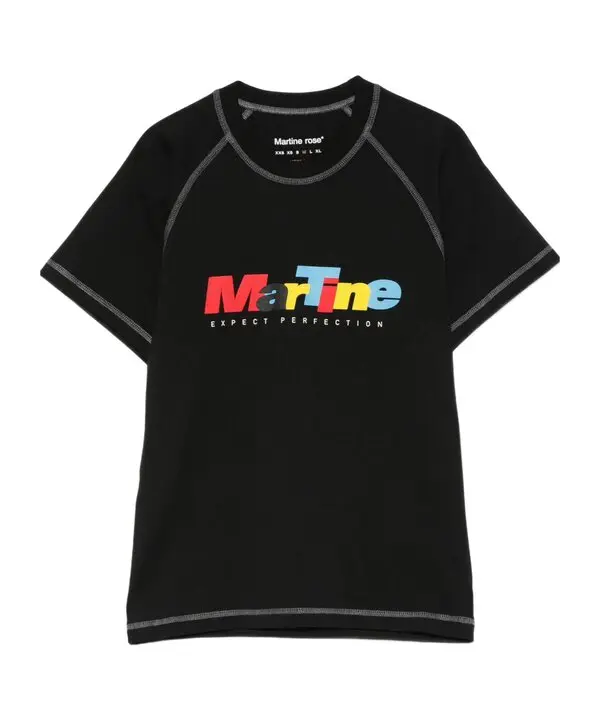 Martine Rose Raglan Shrunken T-shirt