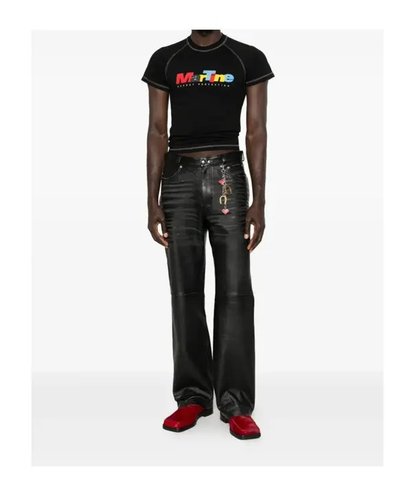 Martine Rose Raglan Shrunken T-shirt
