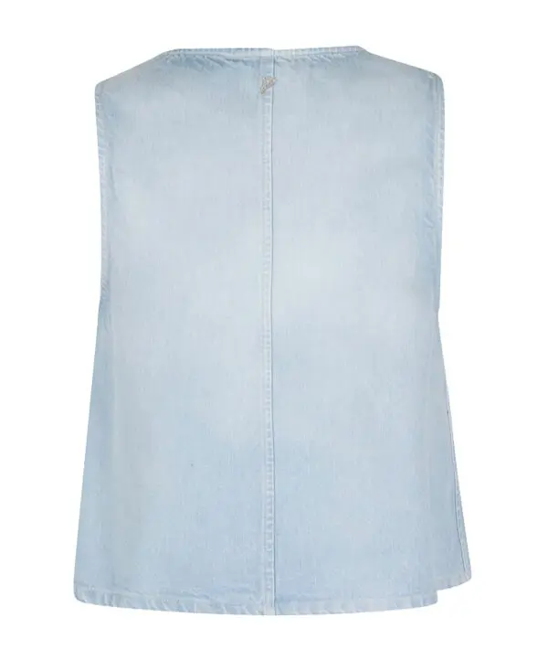DONDUP Scoop Neck Sleeveless Top