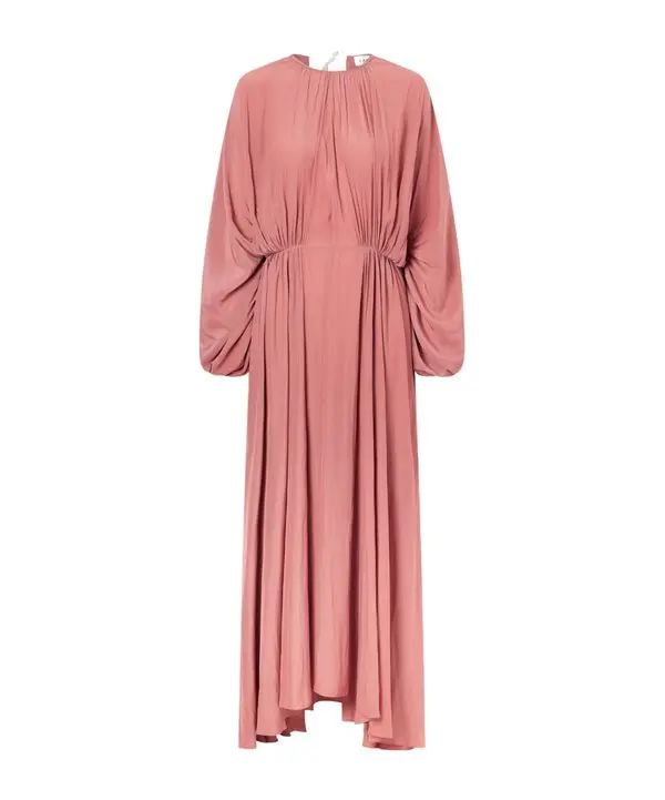 LANVIN Open-back Gathered Maxi Dress