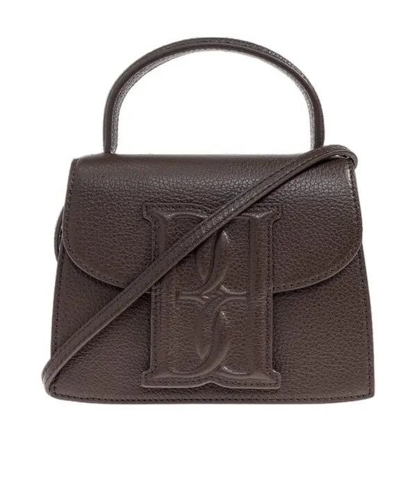 BY MALENE BIRGER Logo-embossed Leather Tote Bag