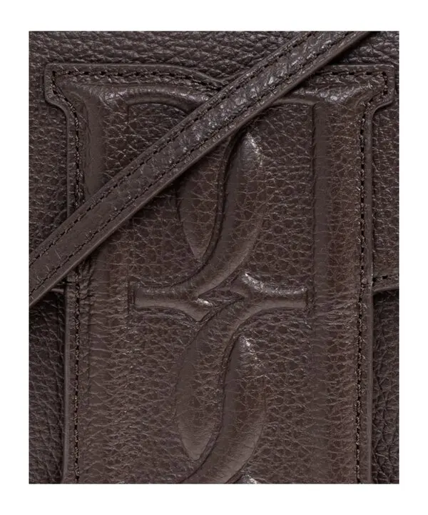 BY MALENE BIRGER Logo-embossed Leather Tote Bag