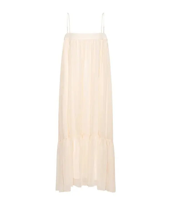 ROTATE BY BIRGER CHRISTENSEN Chiffon A-line Midi Dress