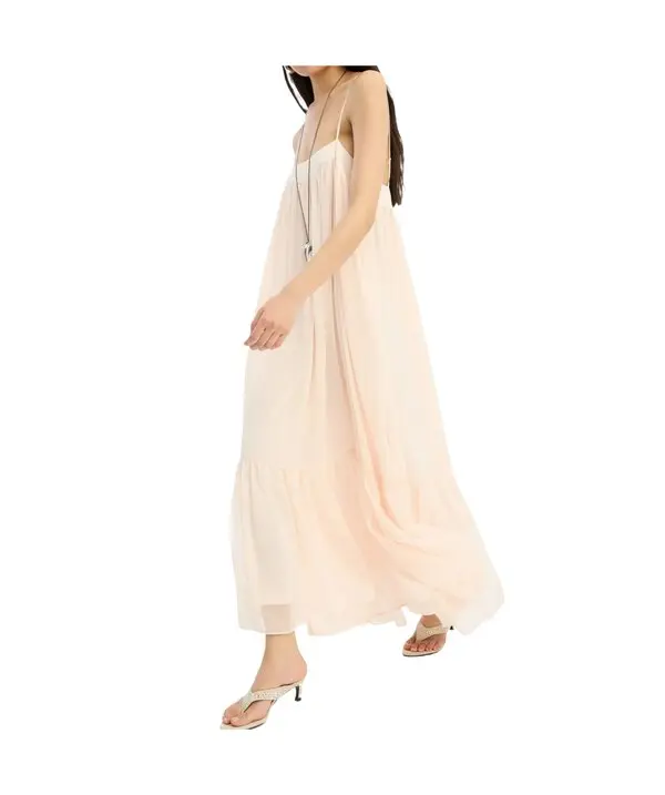ROTATE BY BIRGER CHRISTENSEN Chiffon A-line Midi Dress