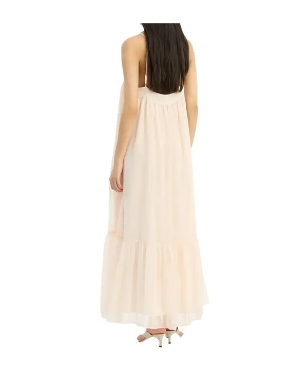 ROTATE BY BIRGER CHRISTENSEN Chiffon A-line Midi Dress