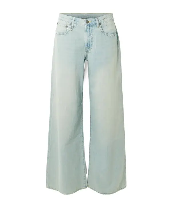 R13 Flared Cotton Jeans