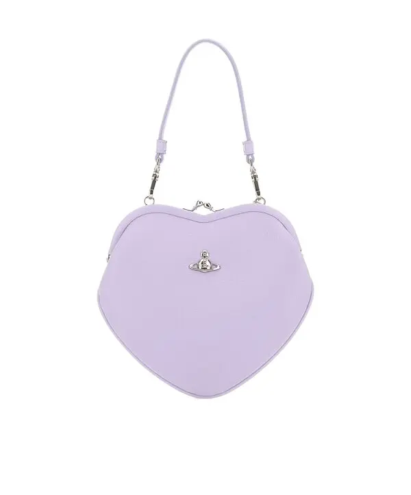VIVIENNE WESTWOOD Belle Heart Frame Handbag - . Purple