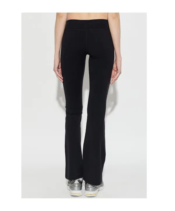 MISBHV Logo Print Flared Trousers