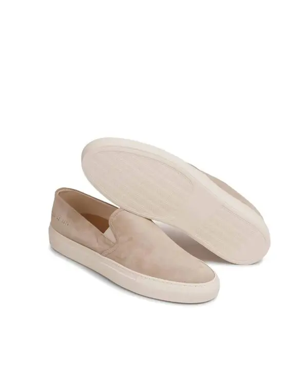 COMMON PROJECTS Minimal Suede Slip-on Low Profile