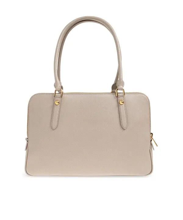 Furla Giulia Large Shoulder Bag - Nude