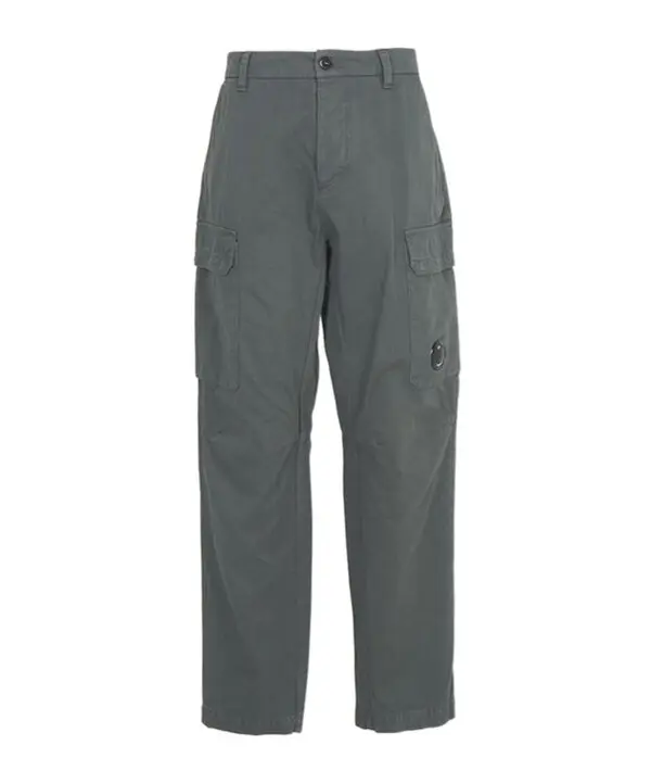 C.P. COMPANY Logo Plaque Cargo Trousers