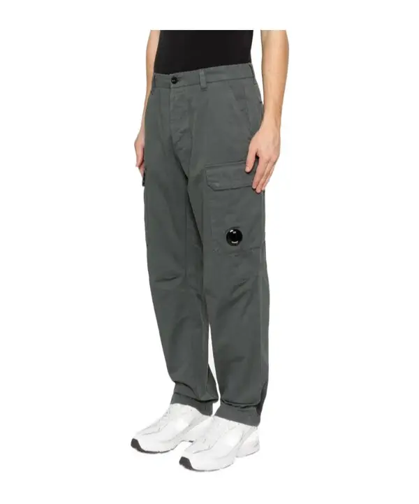 C.P. COMPANY Logo Plaque Cargo Trousers